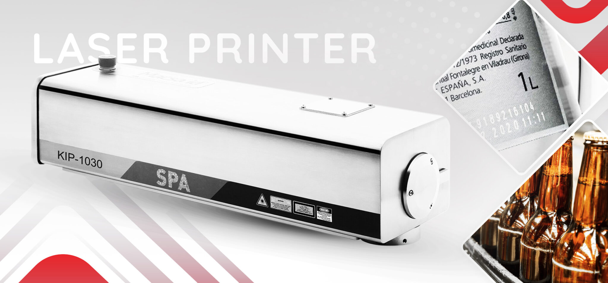 Coding and Marking on Bottles and Cans Using Control Print’s Laser ...