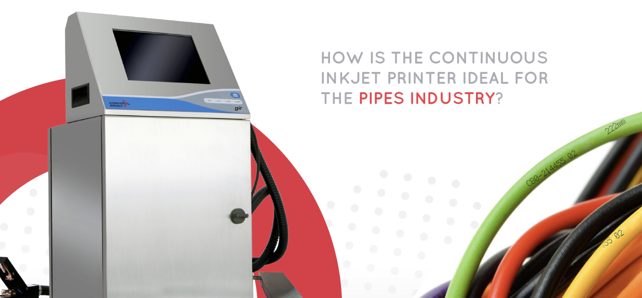 How is the Continuous Inkjet Printer ideal for the Pipes Industry ...